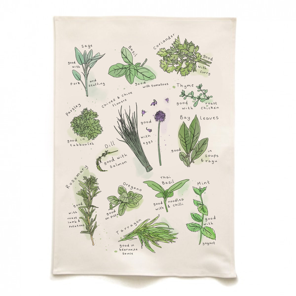The Herb Tea Towel – Quite Nice London