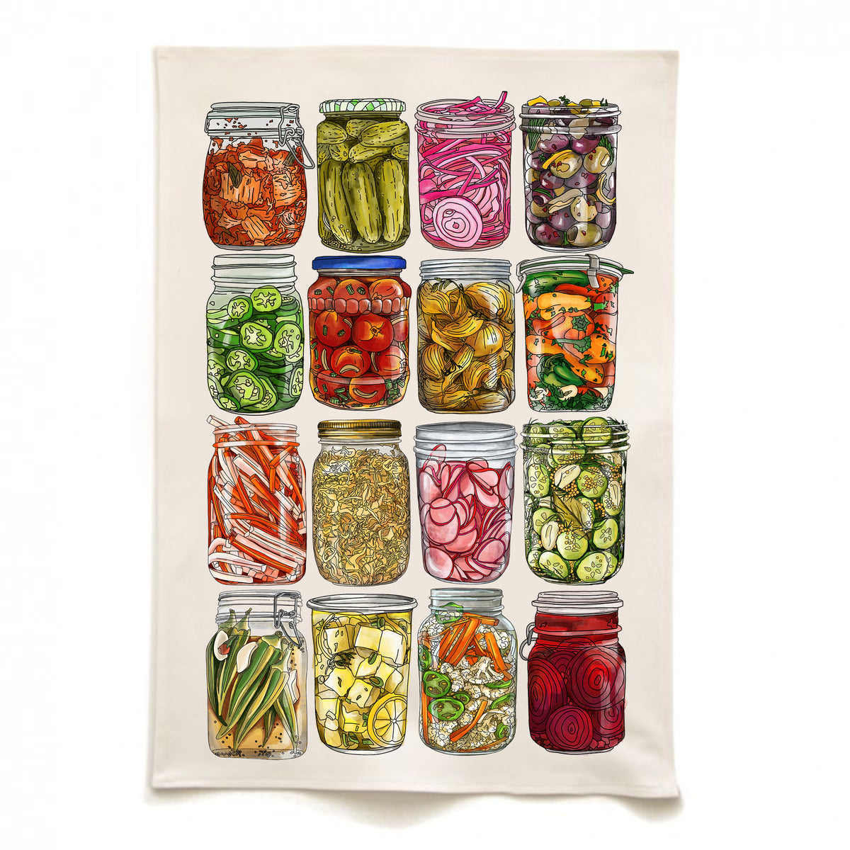 Pickle Tea Towel – Quite Nice London