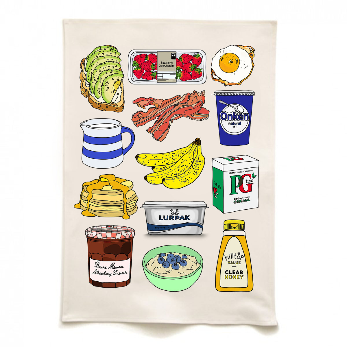 The Breakfast Tea Towel – Quite Nice London